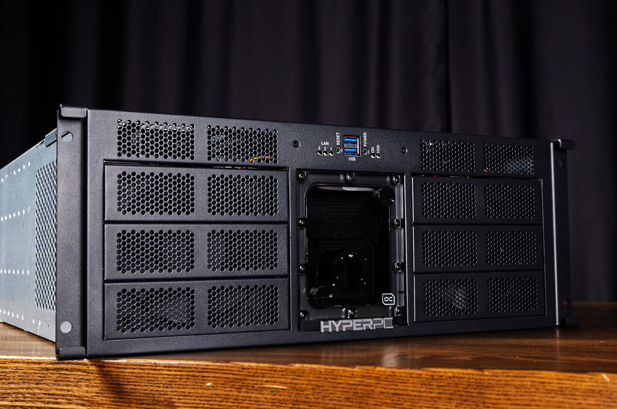 High-Density 6x RTX 4090 4U Liquid-Cooled Server | HYPERPC